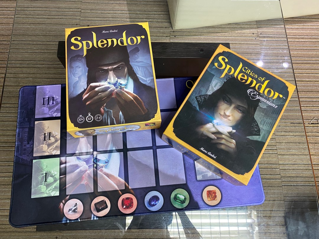 Board game - Splendor & Splendor Exp: City of Splendor (english version ...
