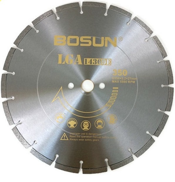 Bosun 14" Diamond Cutting Disc Model: LGA14369E, Commercial ...