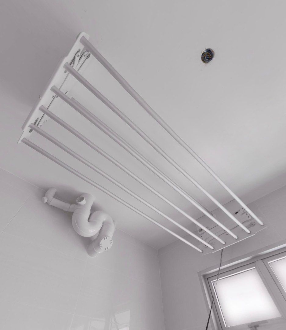 Brand New HDB Clothes Drying Rack, Furniture & Home Living, Home ...