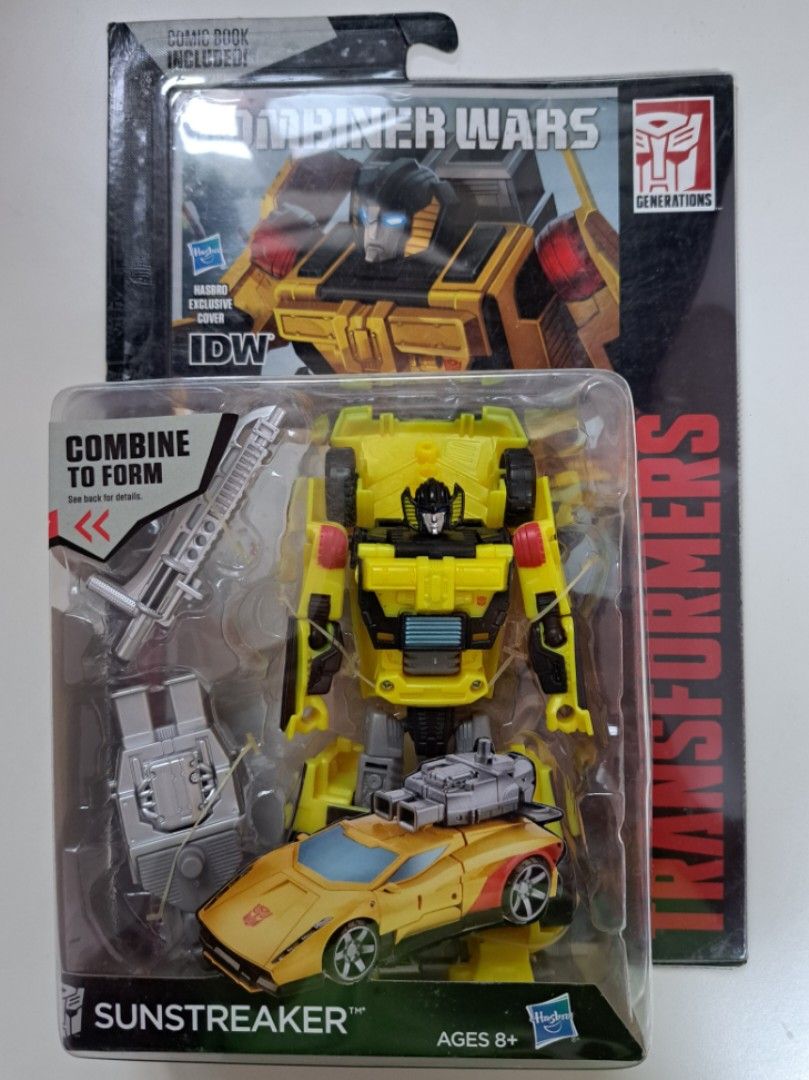 [Brand New] Transformers Combiner Wars Deluxe Sunstreaker, Hobbies ...
