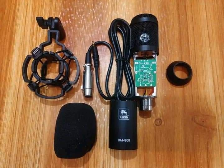 Branded KIRIN Condenser Microphone with Authentic F998 Soundcard on ...