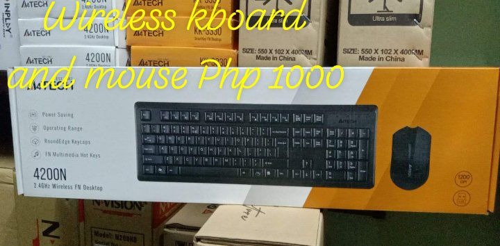 BRANDNEW WIRE LESS KEYBOARD MOUSE COMBO, Computers & Tech, Parts ...