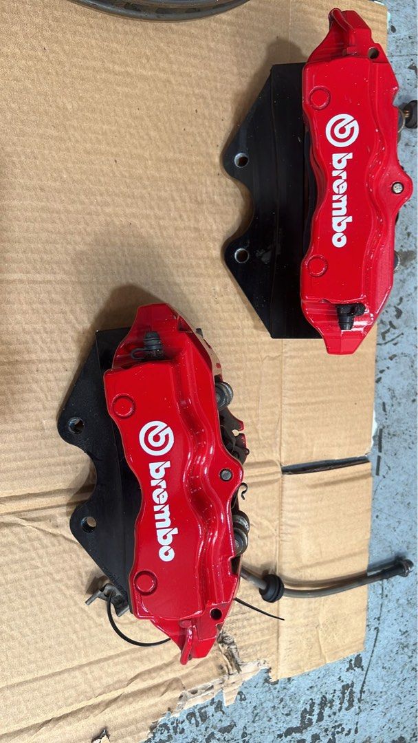 Brembo brakes and disk with carbon wings, Car Accessories, Car ...