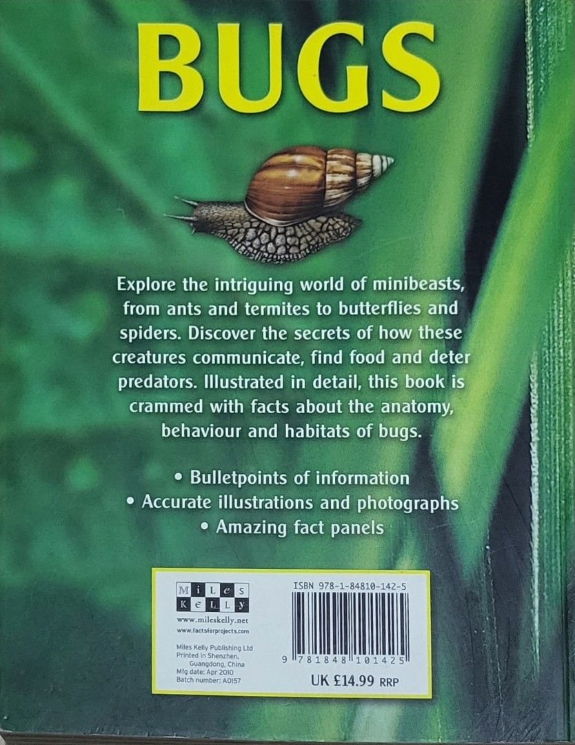 BUGS, Hobbies & Toys, Books & Magazines, Fiction & Non-Fiction on Carousell