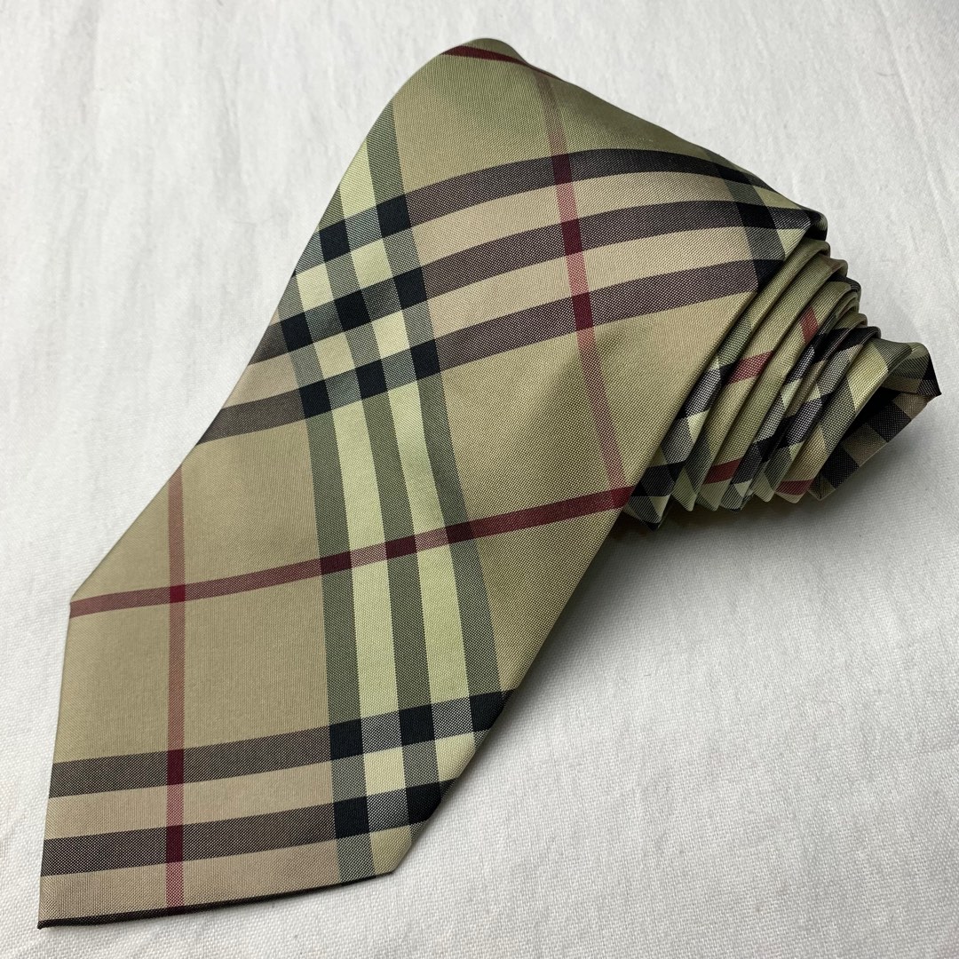 Burberry Silk Nova Print Necktie, Men's Fashion, Watches & Accessories ...