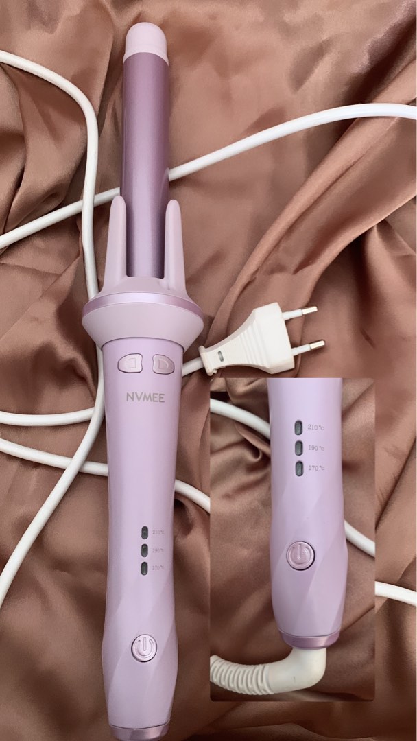 Catokan curly otomatis Nvmee libra / catokan keriting otomatis bisa ...