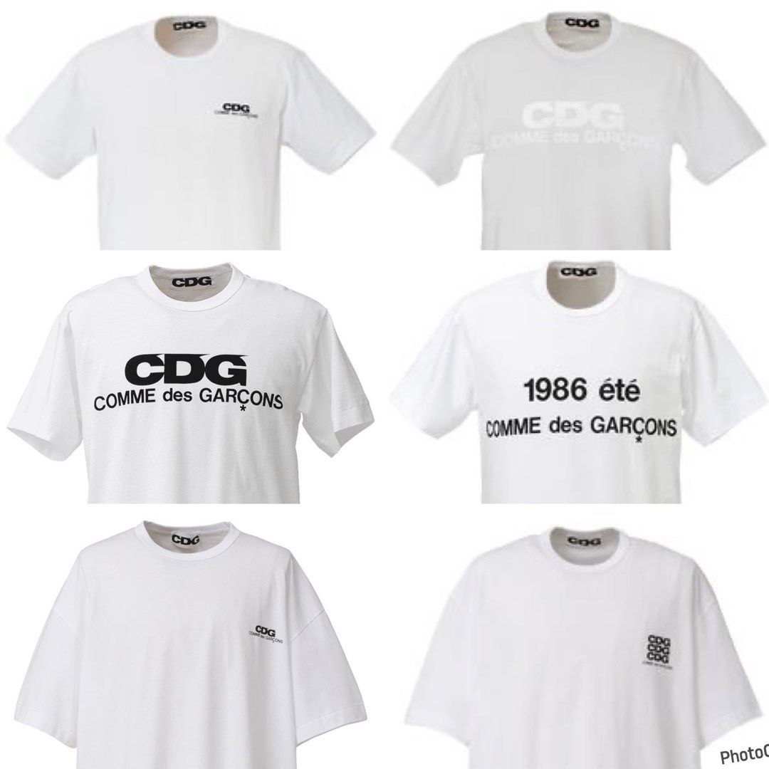 CDG Tee, Men's Fashion, Tops & Sets, Tshirts & Polo Shirts on Carousell