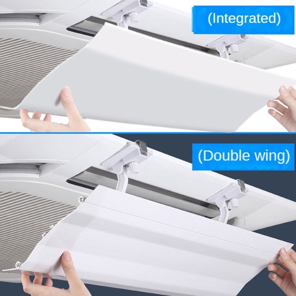 Central air conditioner wind baffle ceiling unit deflector to prevent ...