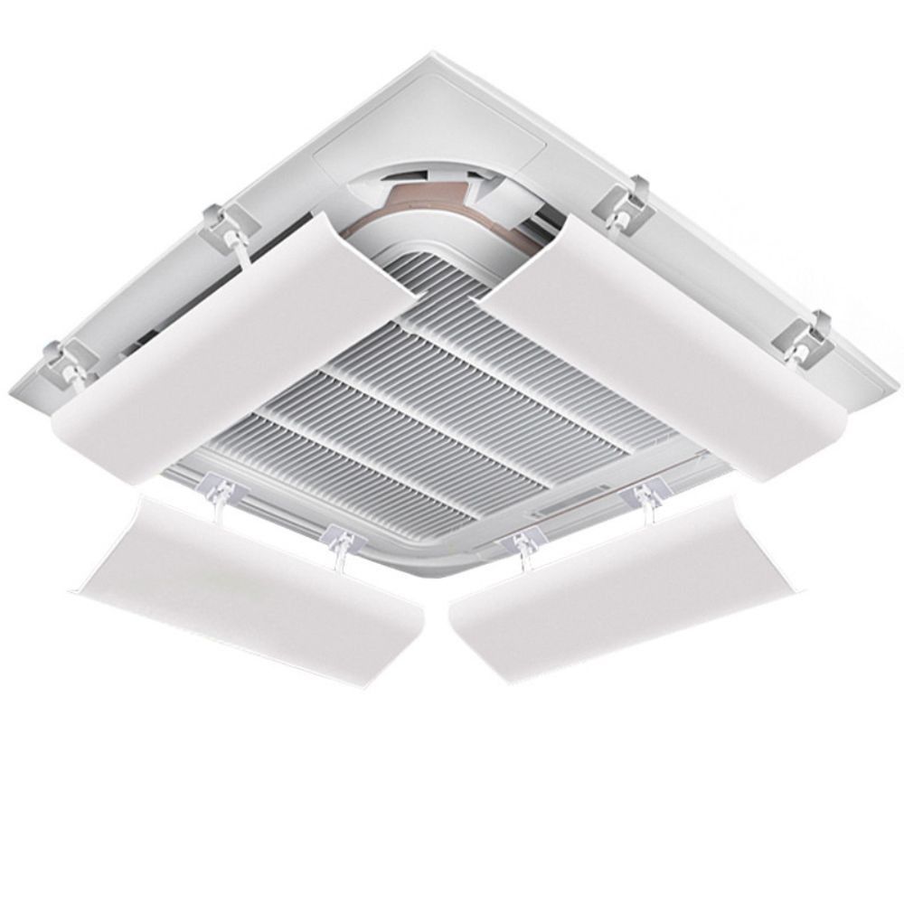 Central air conditioner wind baffle ceiling unit deflector to prevent ...
