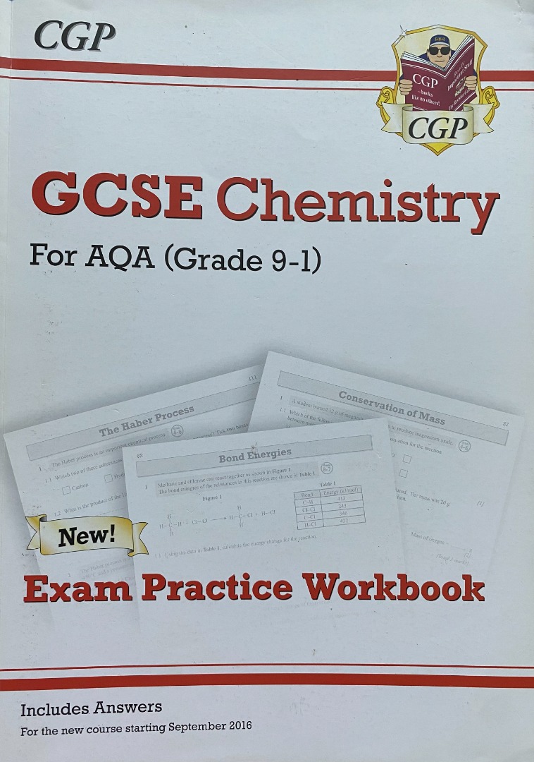 CGP GSCE AQA Chemistry Exam Practice Workbook, Hobbies & Toys, Books ...