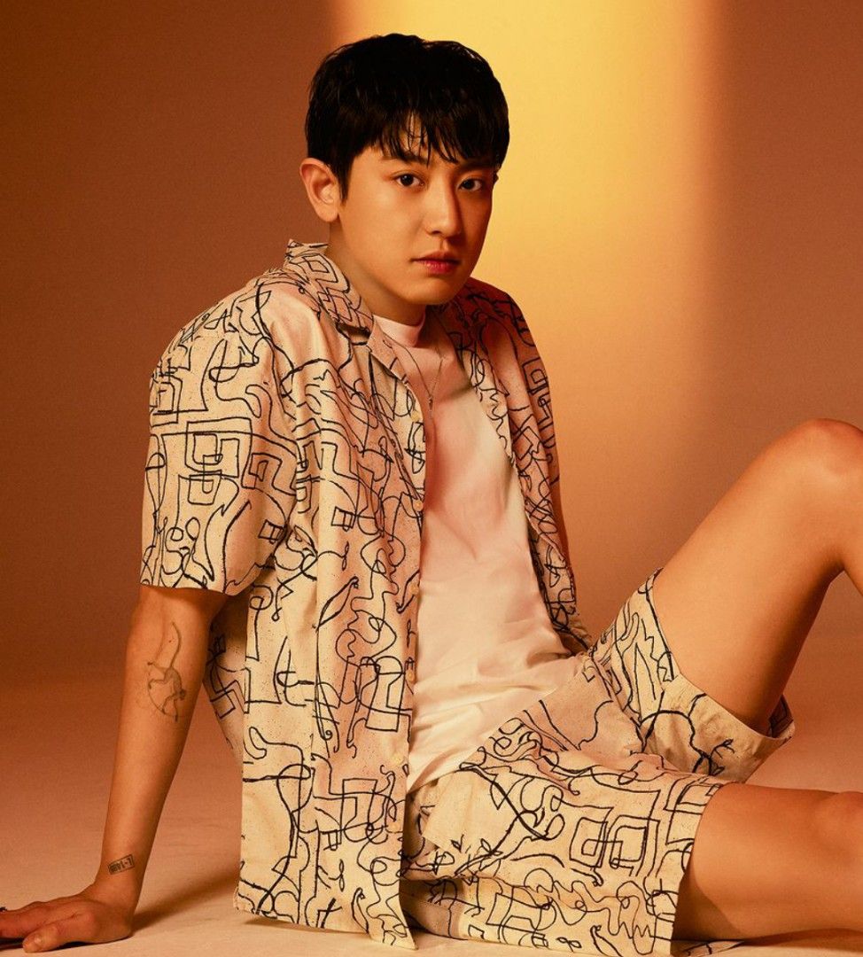 Chanyeol Penshoppe Linen Polo on Carousell