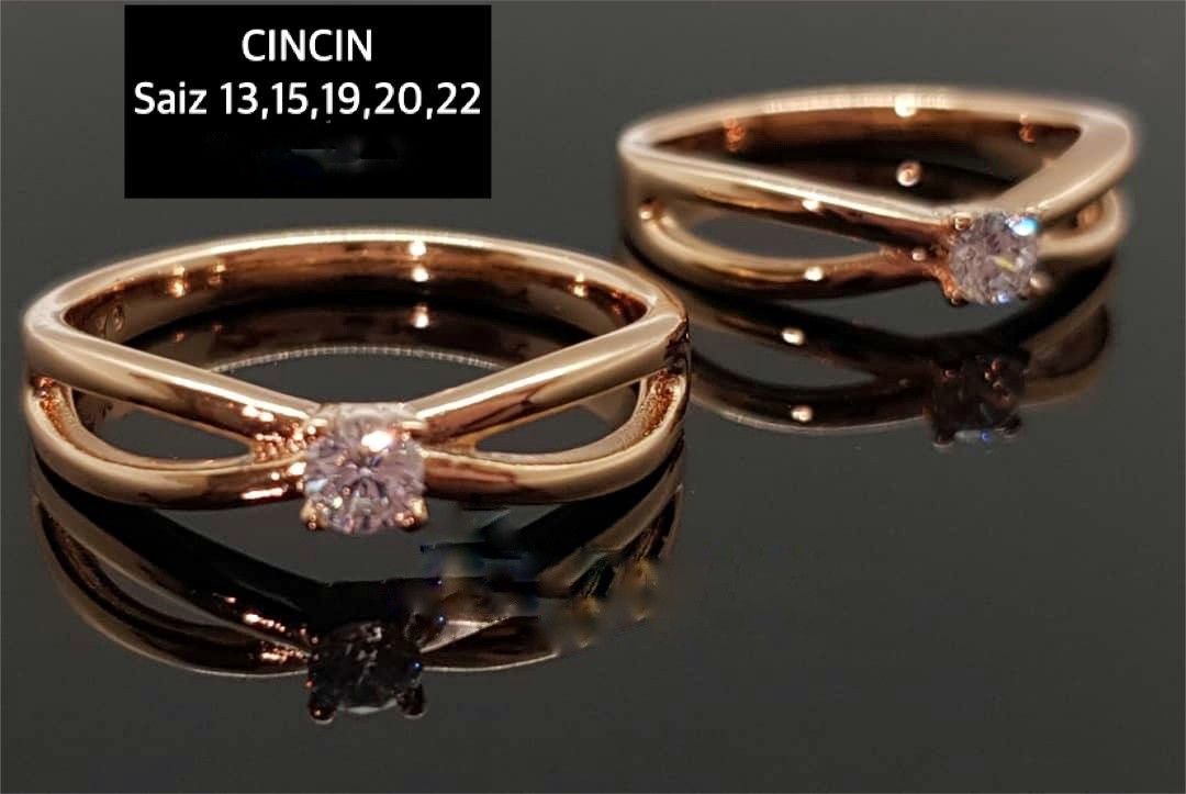 CINCIN SUASA BATU ZICRON, Women's Fashion, Jewelry & Organisers, Rings ...