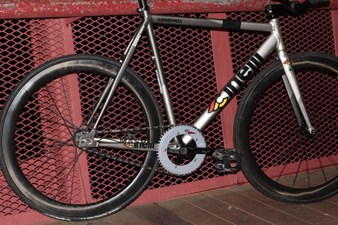 Cinelli Mash Bolt 1.0 Full Bike Frameset Fs WTT/WTS, Sports Equipment ...