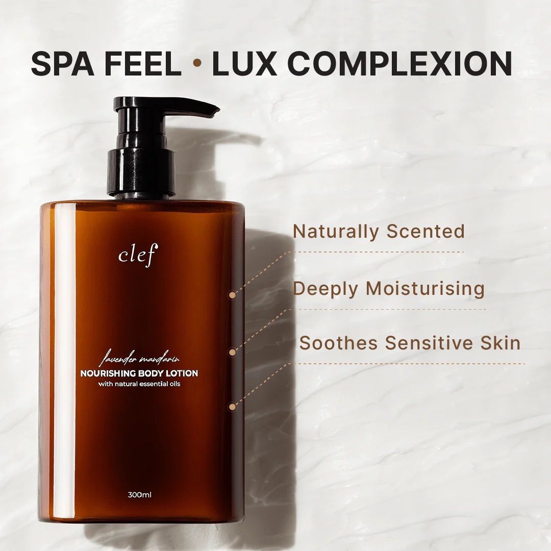 CLEF Nourishing Body Lotion, Beauty & Personal Care, Bath & Body, Body ...