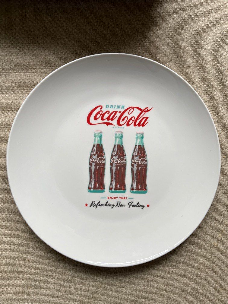Coca-Cola Plate ($10 each), Furniture & Home Living, Kitchenware ...