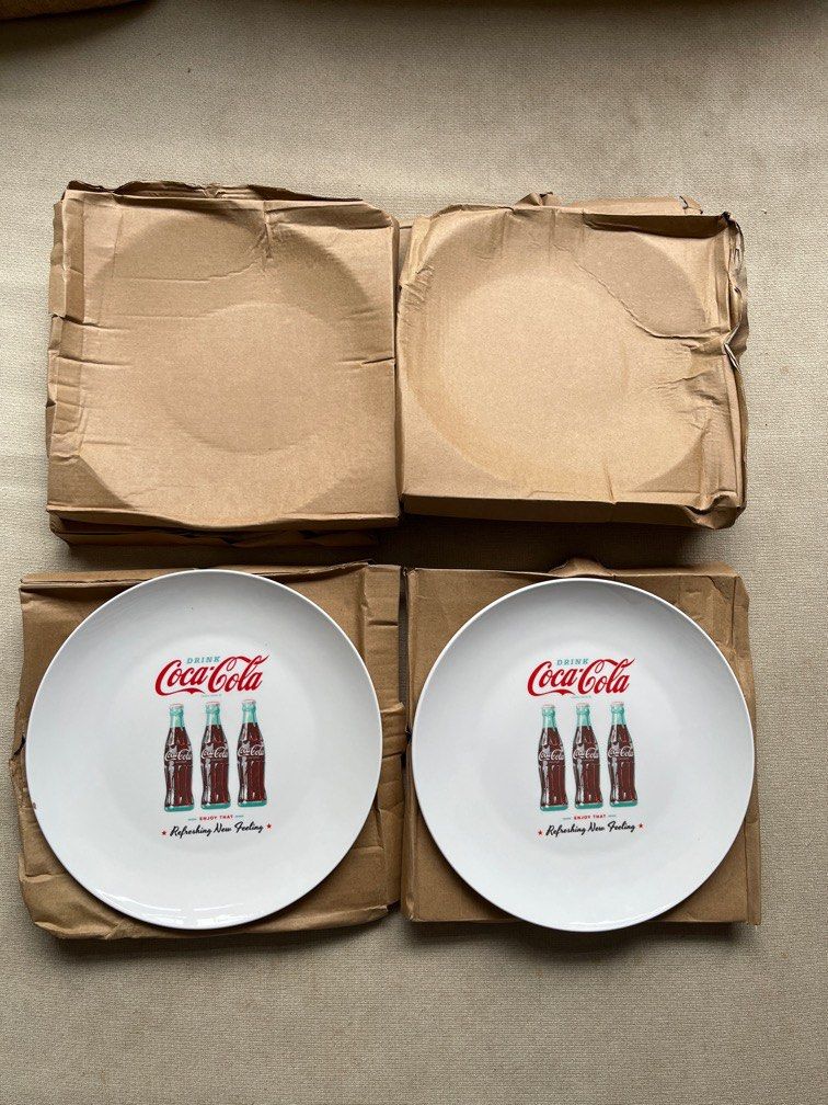 Coca-Cola Plate ($10 each), Furniture & Home Living, Kitchenware ...