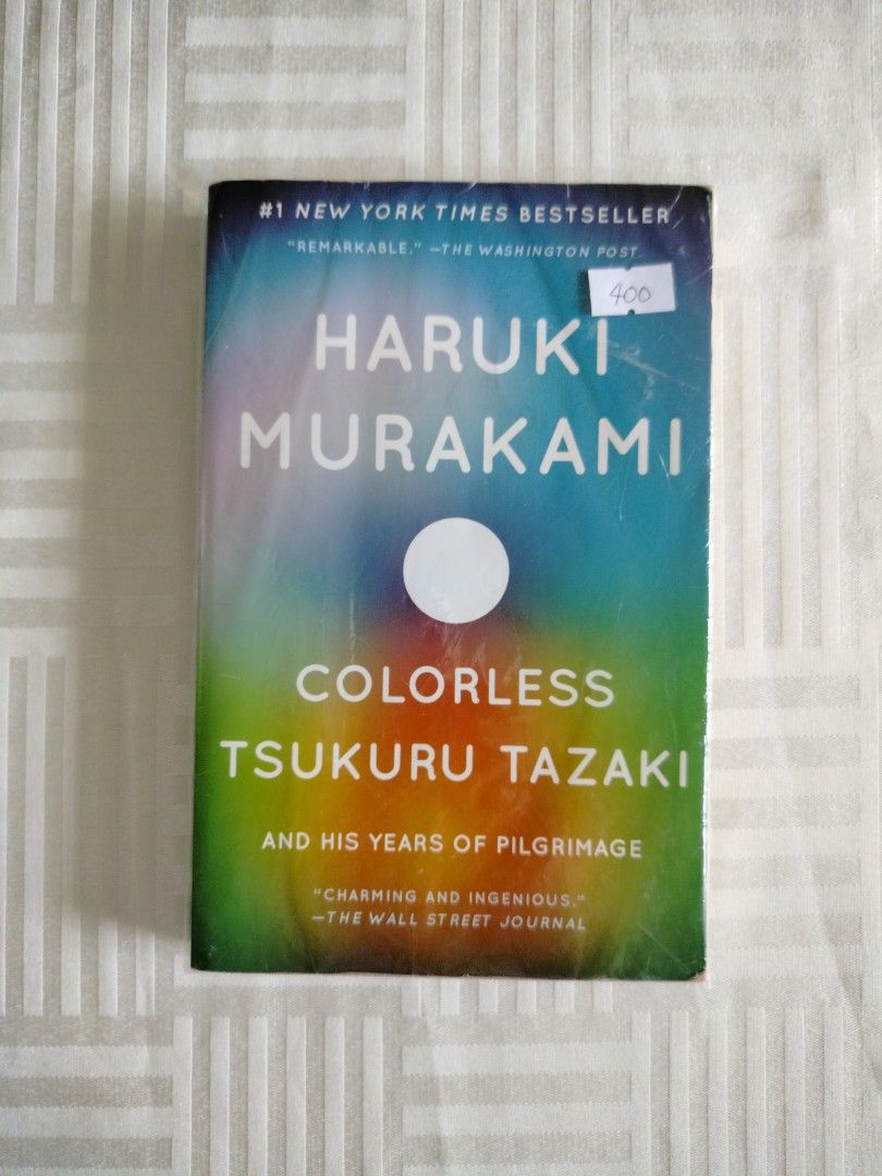 Colorless Tsukuru Tazaki by Haruki Murakami, Hobbies & Toys, Books ...