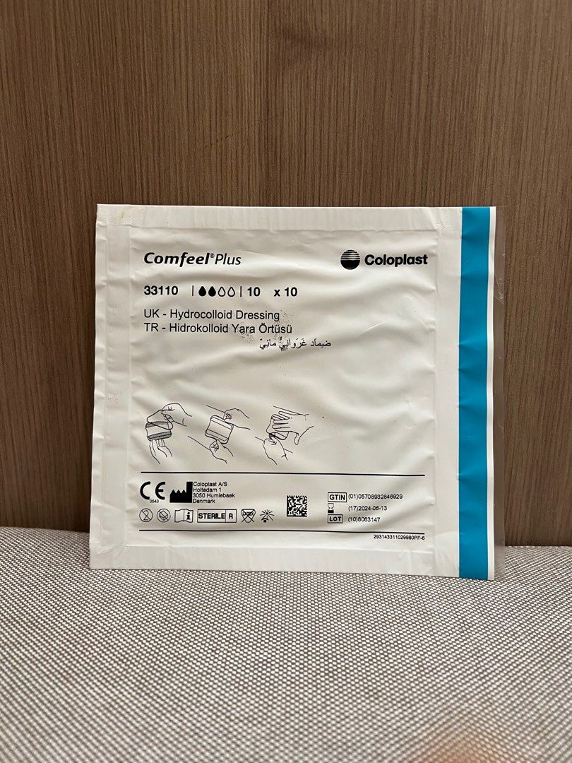 Comfeel Plus Ulcer Dressing 10x10cm (33110), Health & Nutrition ...