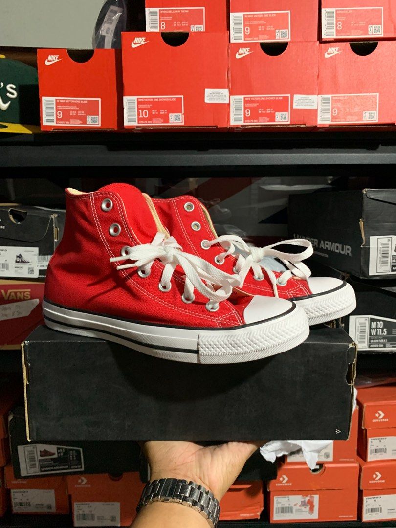 Converse allstar Enamel Red on Carousell
