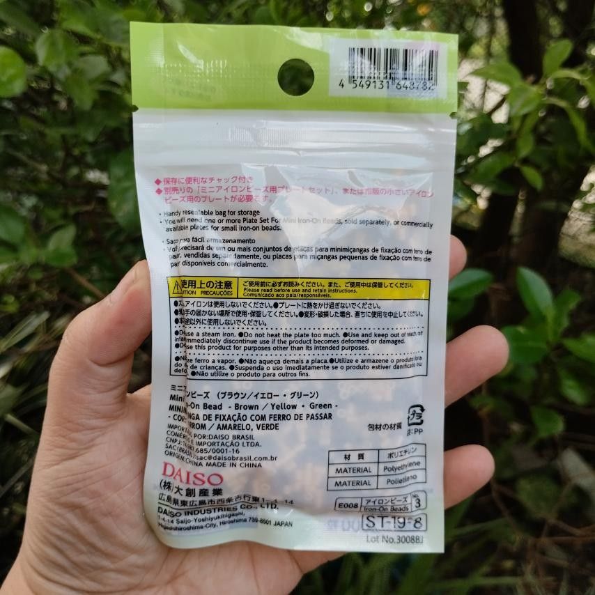 DAISO Mini Iron - on Beads, Hobbies & Toys, Stationary & Craft, Craft ...