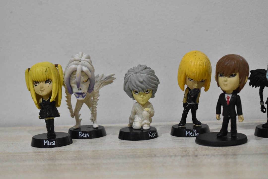 Death Note Gashapon set on Carousell