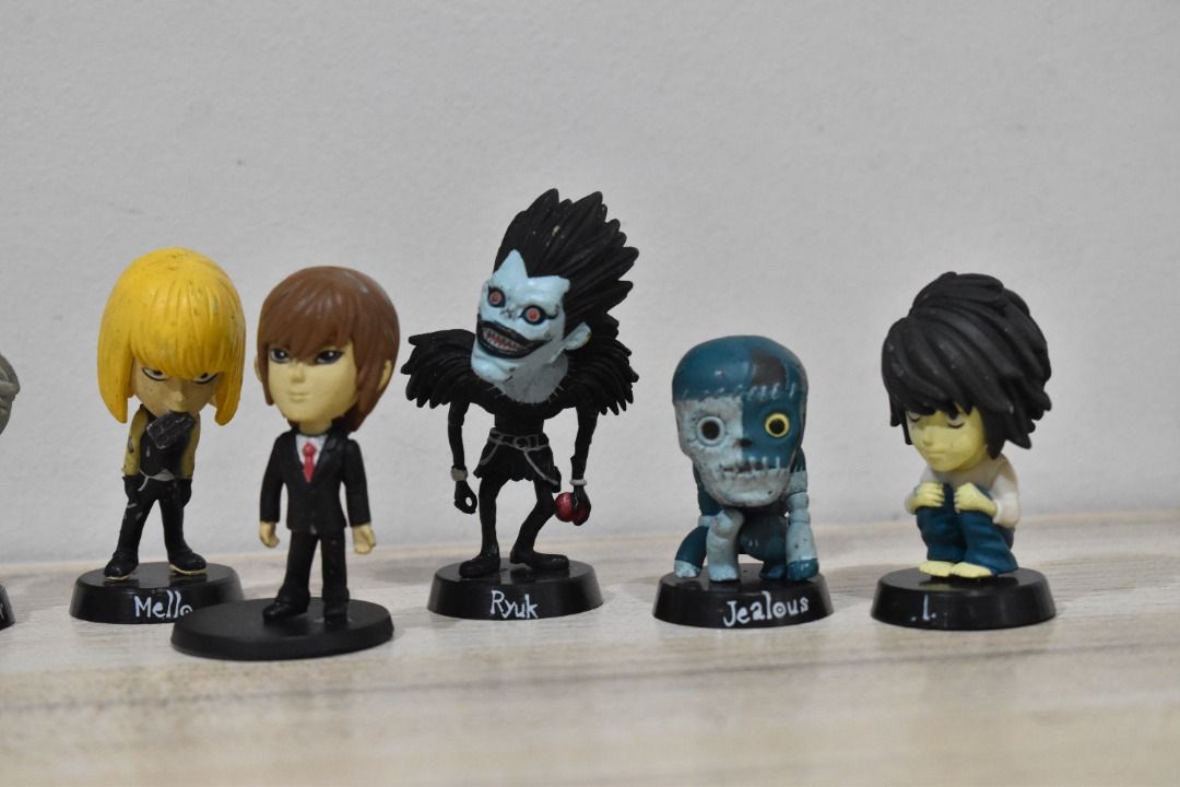 Death Note Gashapon set on Carousell