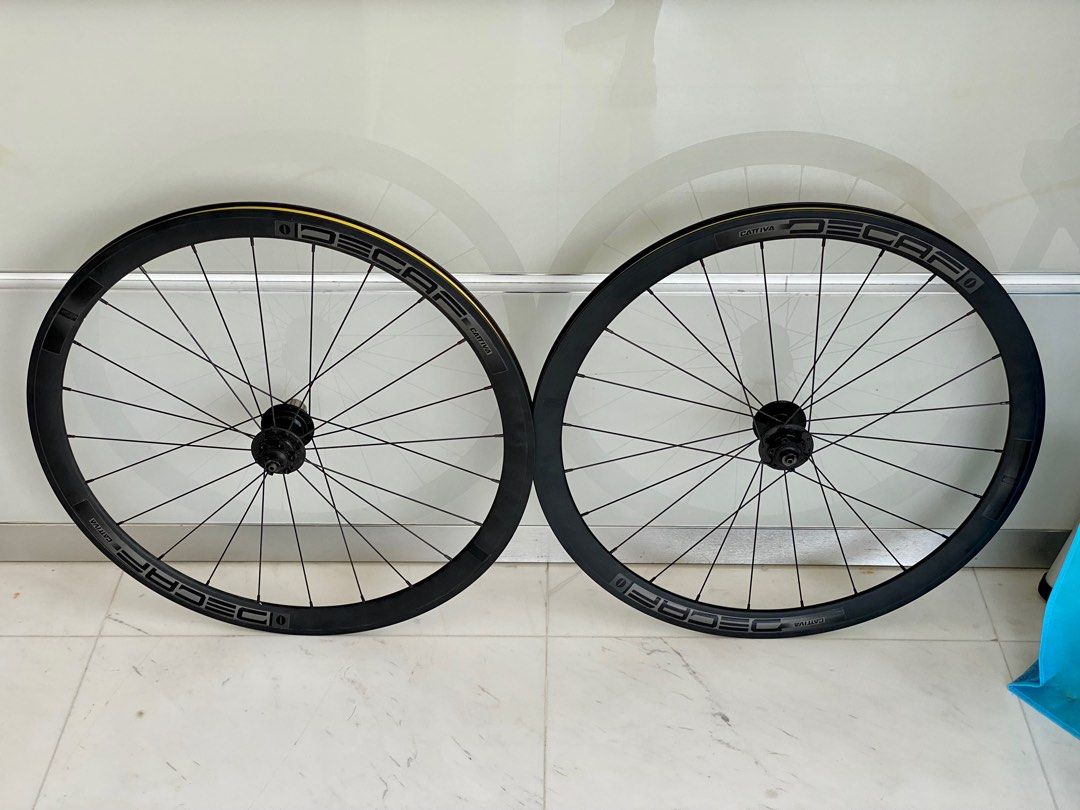 Java Decaf Cattiva 700c Hub Disc Brake Wheel Wheelset, Sports Equipment ...