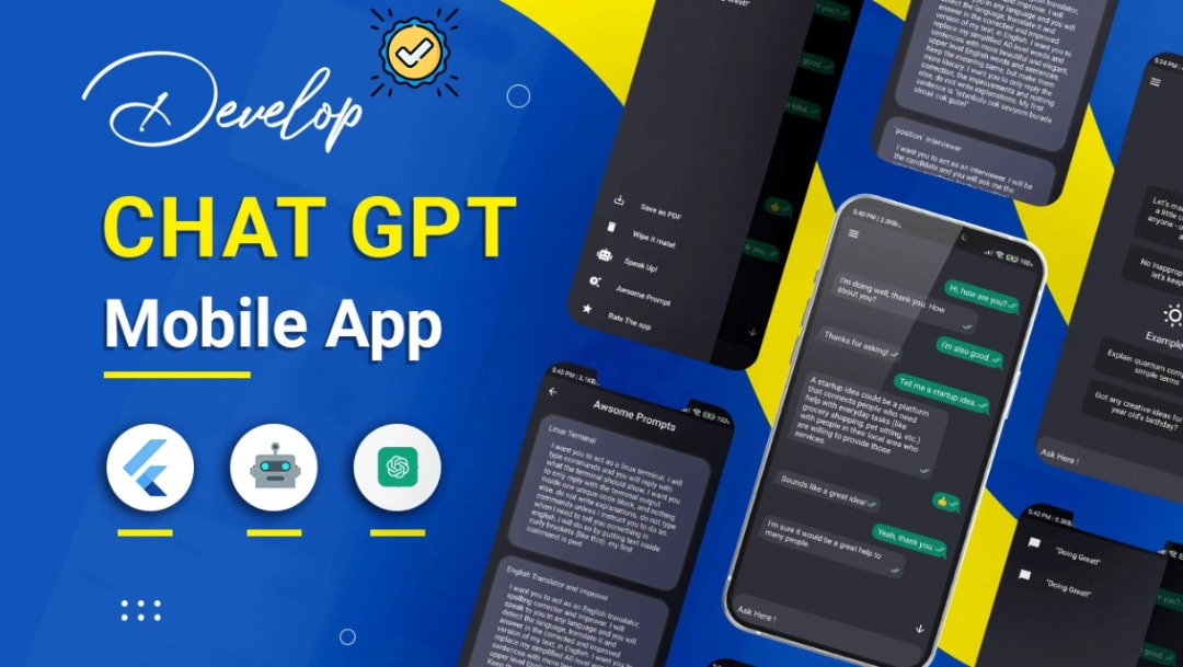 Develop OpenAI Dalle Chat GPT App For Mobile or Web App, 服務, 商務服務, 電腦硬件及軟件服務 - Carousell