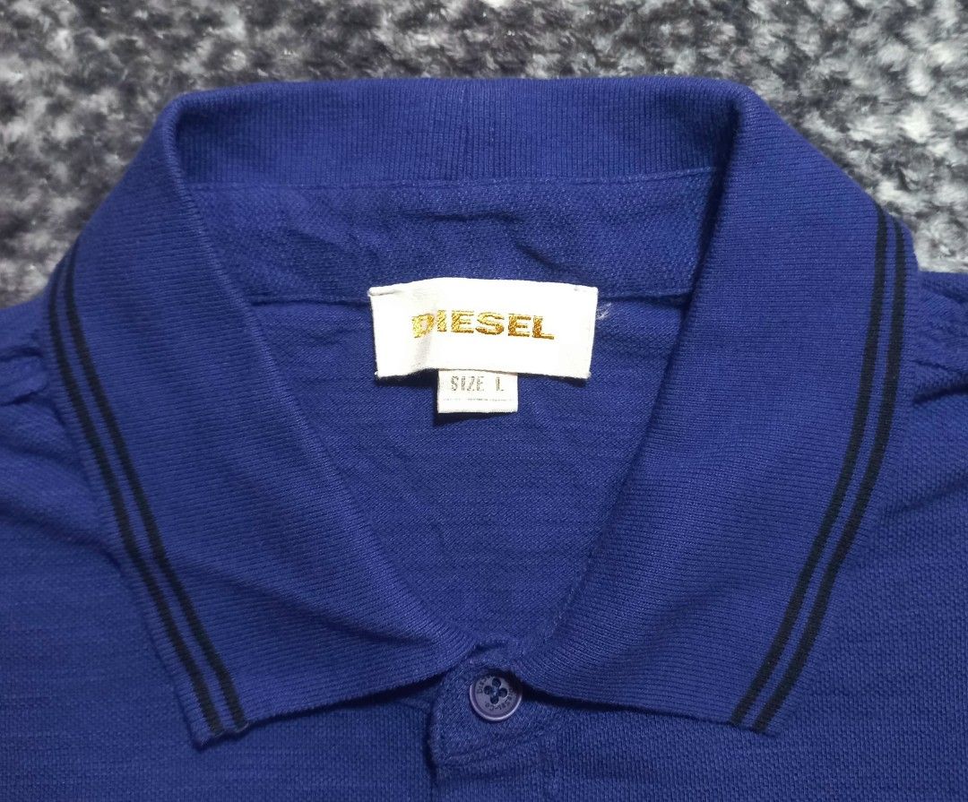 DIESEL Poloshirt, Men's Fashion, Tops & Sets, Tshirts & Polo Shirts on ...