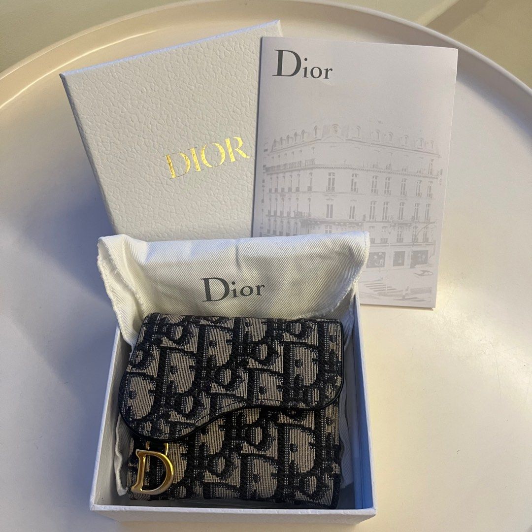 Dior Saddle Lotus Wallet, Women's Fashion, Bags & Wallets, Wallets ...