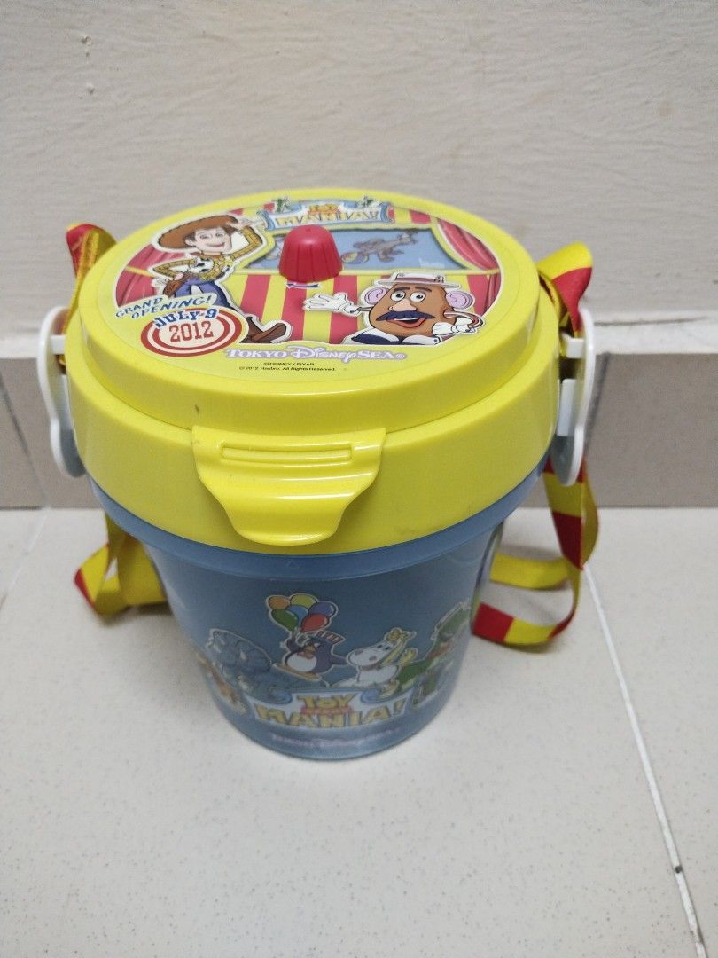 Disney Parks Toy Story Mania Popcorn Bucket c/w Toys Story Figure ...