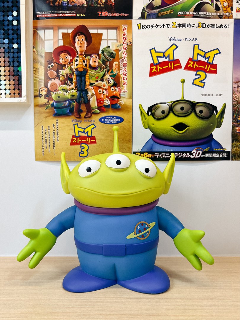 Disney Pixar Toy Story Alien Sega Premium Sofubi Figure, Hobbies & Toys ...