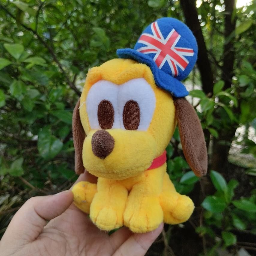 DISNEY Pluto Plush Charm, Hobbies & Toys, Toys & Games on Carousell