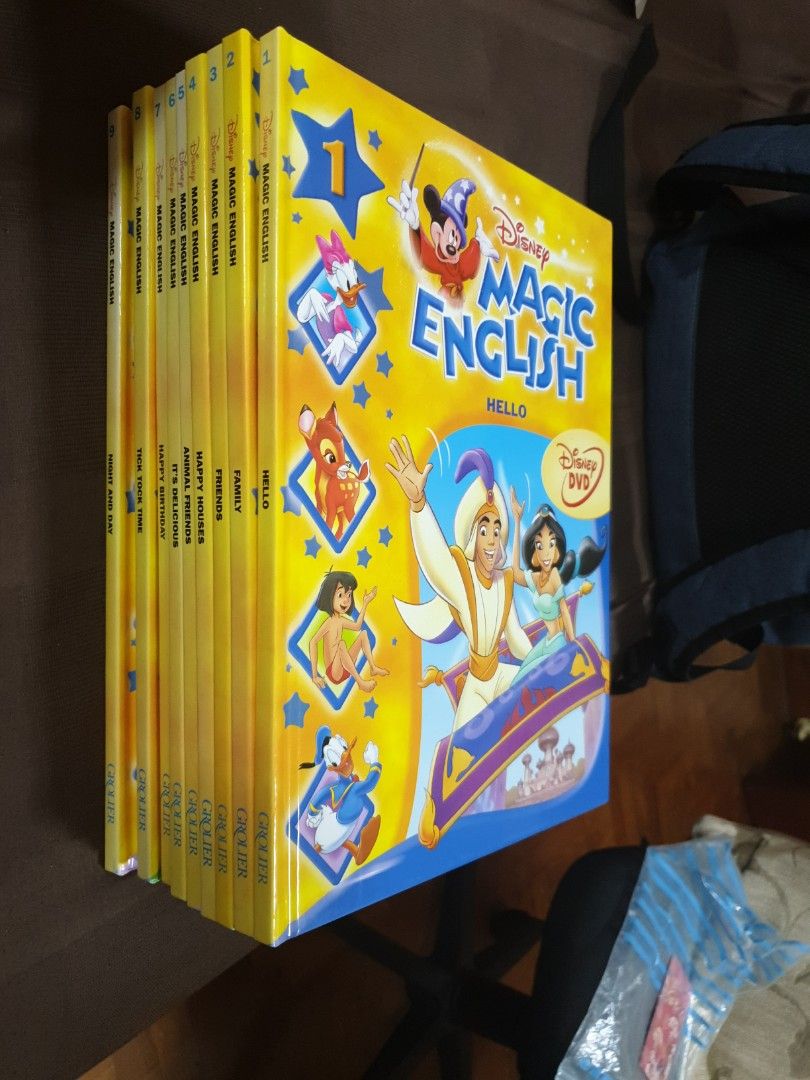 Disneys magic english book set, Hobbies & Toys, Books & Magazines ...