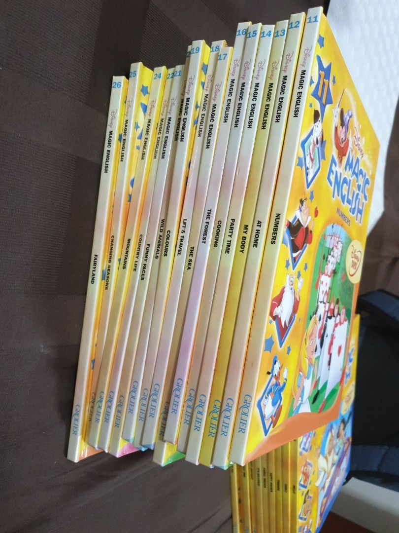 Disneys magic english book set, Hobbies & Toys, Books & Magazines ...