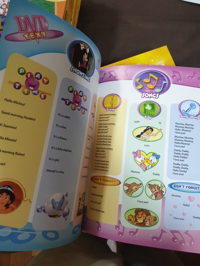 Disneys magic english book set, Hobbies & Toys, Books & Magazines ...