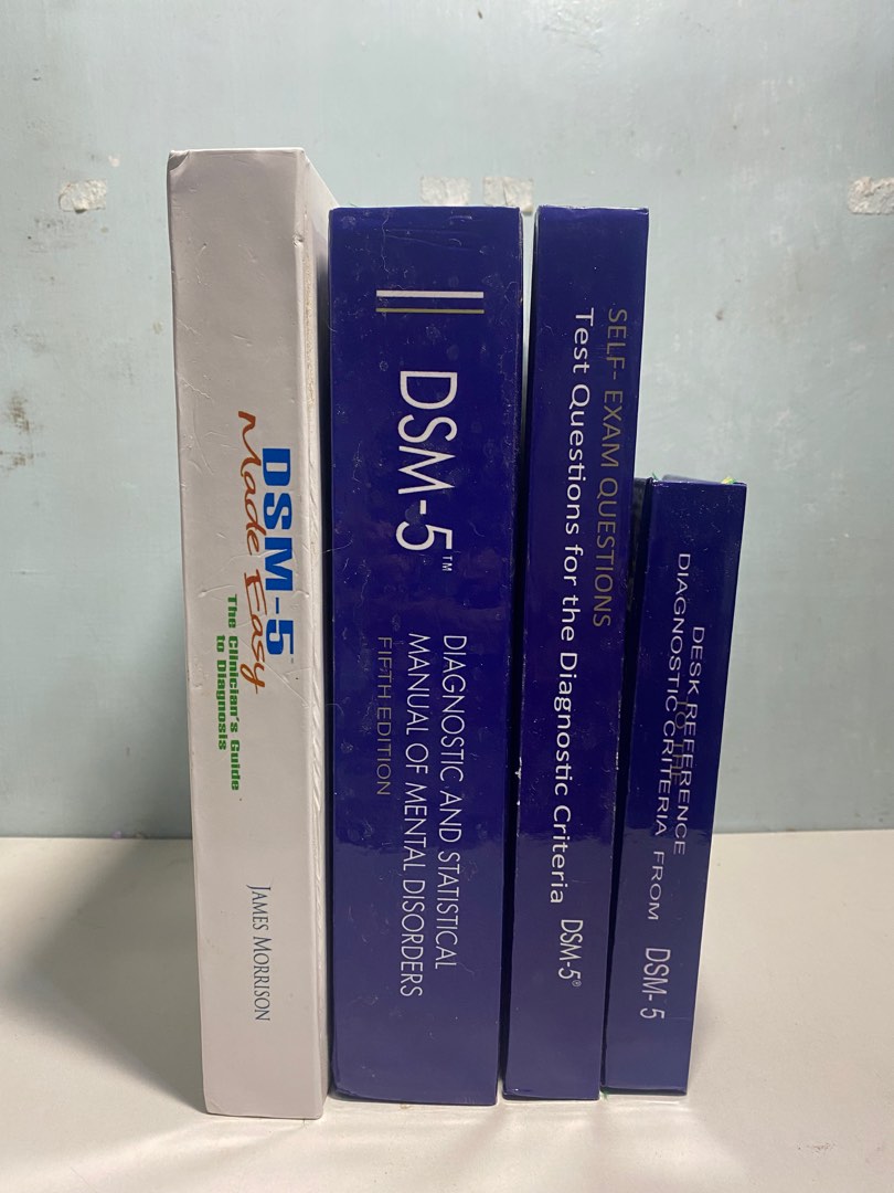 DSM-5 Diagnostic and Statistical Manual of Mental Disorders, Hobbies ...
