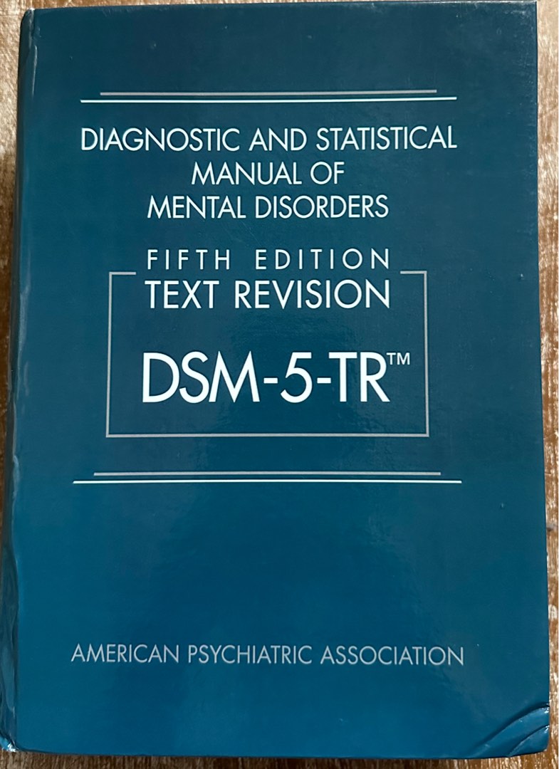 DSM - 5 - TR, Hobbies & Toys, Books & Magazines, Textbooks on Carousell