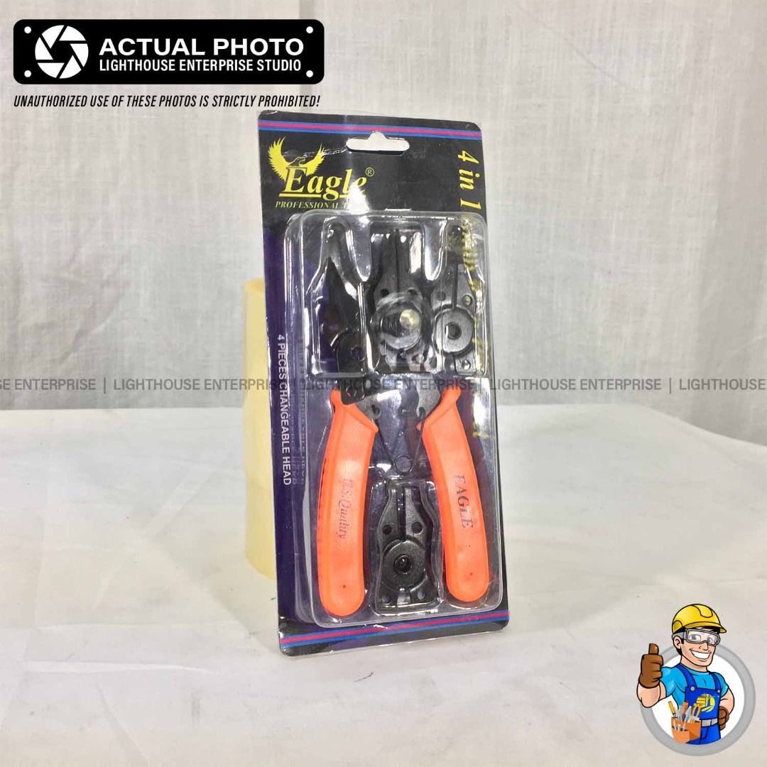 EAGLE Professional Tools 4in1 Snap Ring Pliers Set (EAGLE-SP41 ...