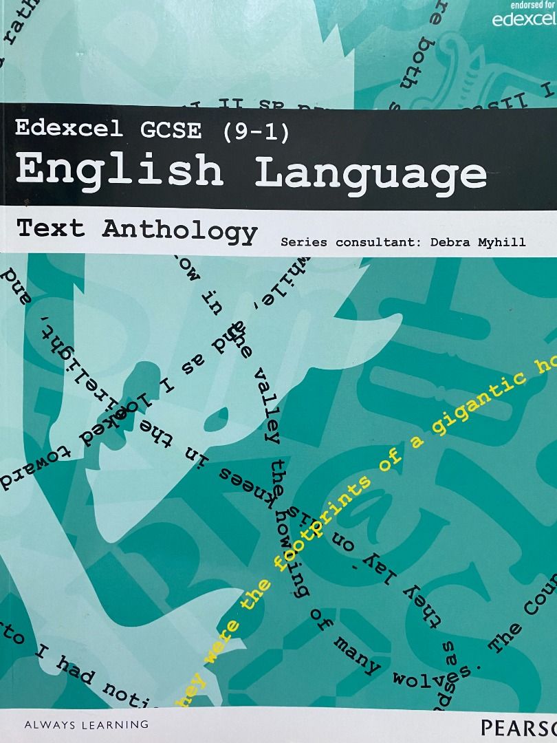 Edexcel GSCE English Language Text Anthology, Hobbies & Toys, Books ...