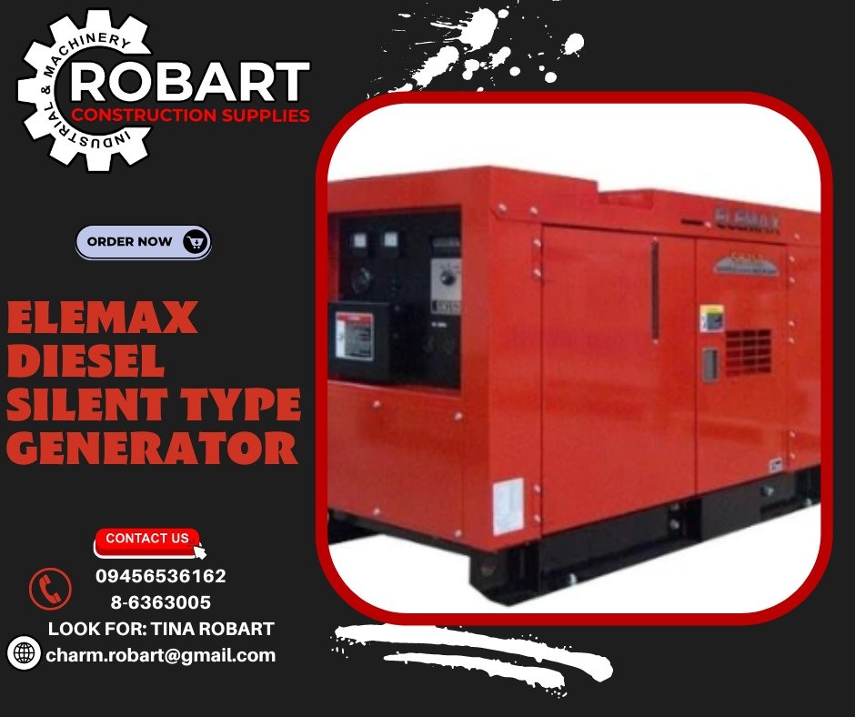 ELEMAX DIESEL SILENT TYPE GENSET on Carousell