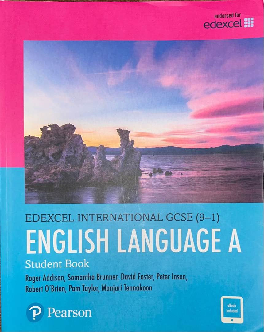 English Language A - EDEXCEL INTERNATIONAL GCSE (9-1), 興趣及遊戲, 書本 & 文具, 教科書 - Carousell