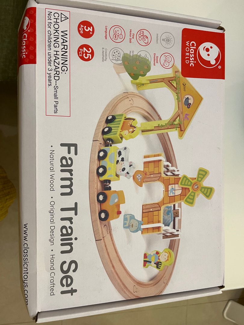 Farm Train Set, Hobbies & Toys, Toys & Games on Carousell