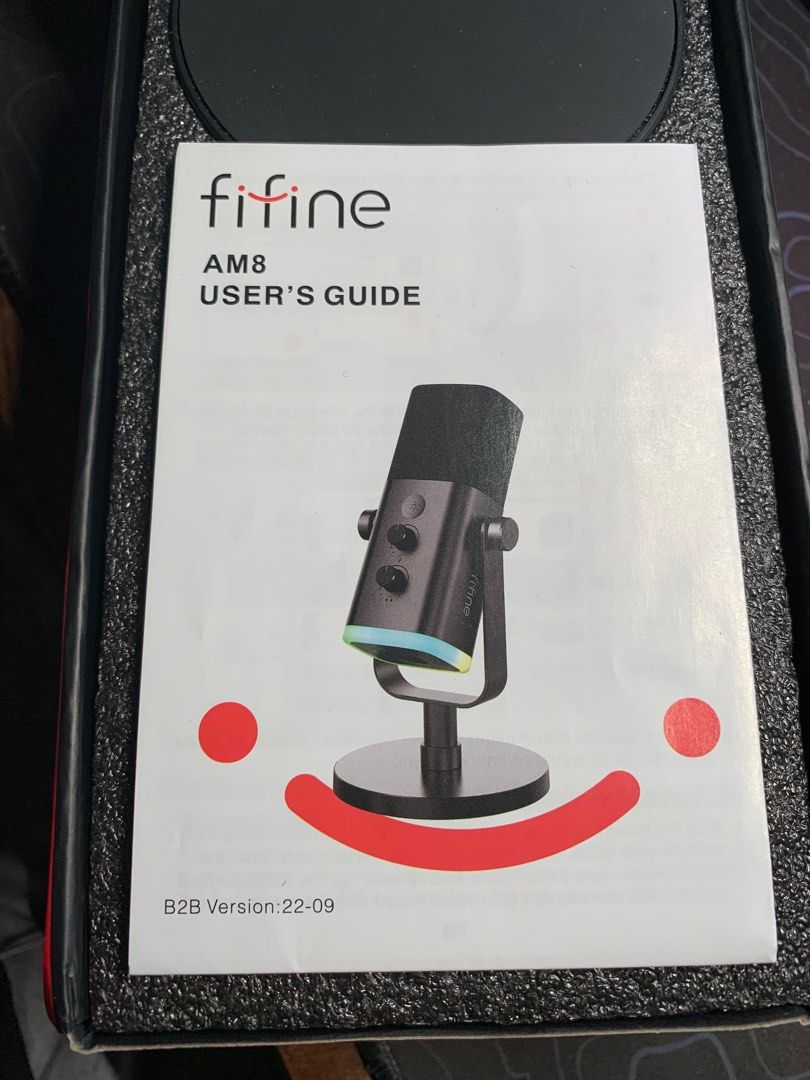 Fifine Ampligame AM8 USB/XLR desktop microphone, Audio, Microphones on ...