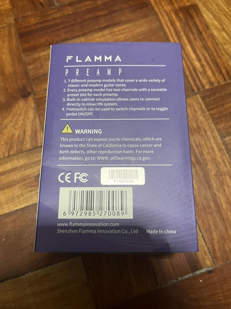 Flamma FS06- Preamp Pedal (w/ box), Hobbies & Toys, Music & Media, Musical Instruments on Carousell