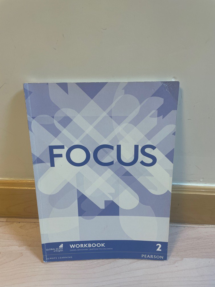 Focus 2 workbook, 興趣及遊戲, 書本 & 文具, 教科書 - Carousell