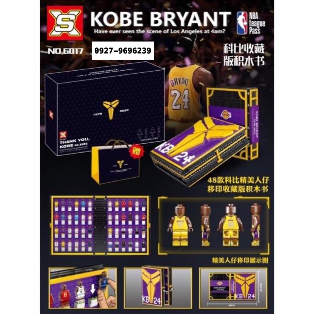 For Sale The Black Mamba KOBE BRYANT BuIlding Blocks Book LEGO ...