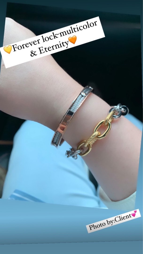 Forever lock/Eternity, Women's Fashion, Jewelry & Organizers, Bracelets ...