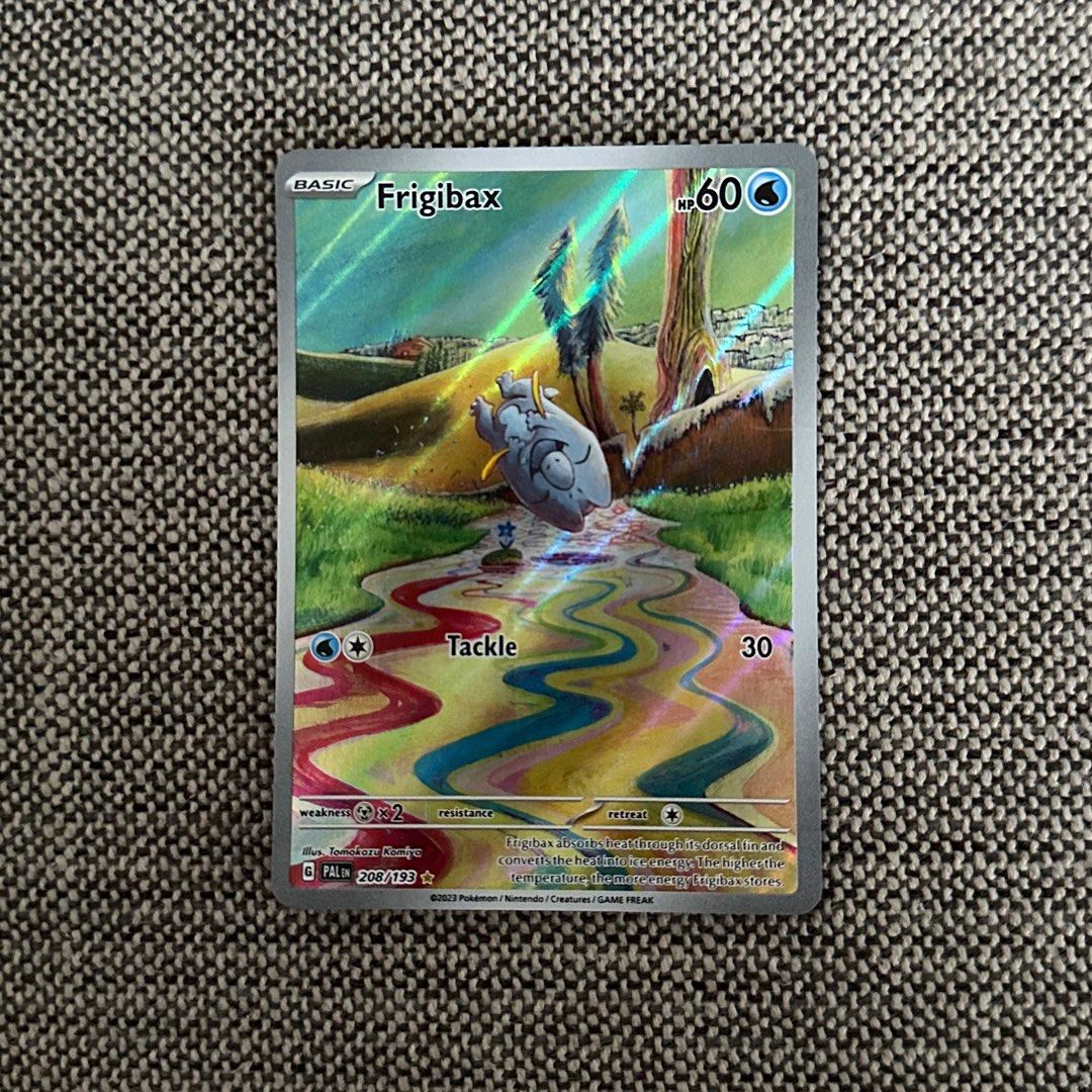 Frigibax AR (Pokemon TCG), Hobbies & Toys, Toys & Games on Carousell