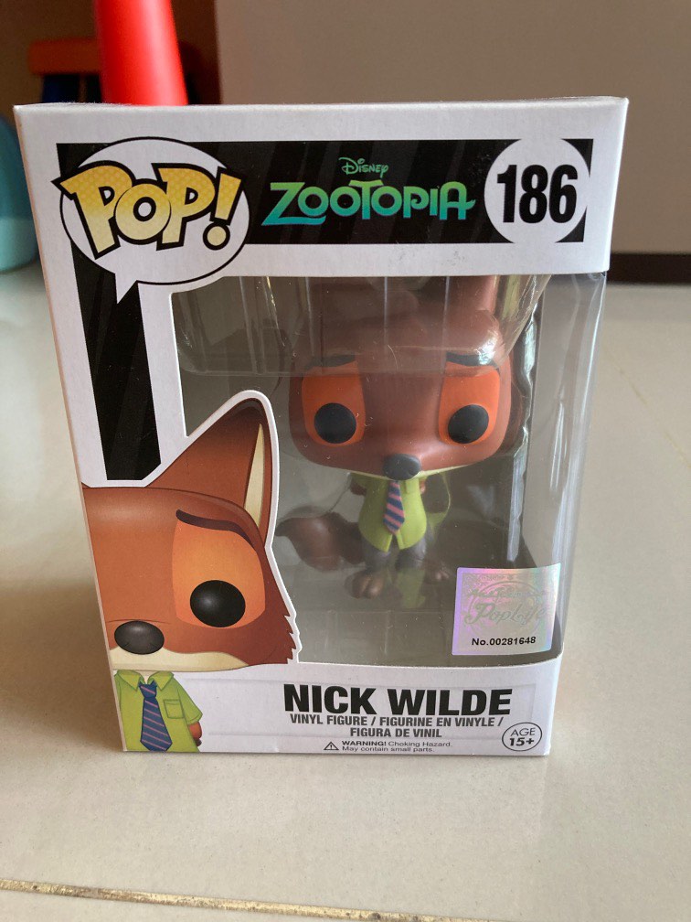 FUNKO POP Zootopia : Nick Wilde #186, Hobbies & Toys, Toys & Games on ...